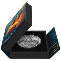 Niue - 2 NZD Herr der Ringe(TM): (4.) Schicksalsberg 2022 - 1 Oz Silber ...