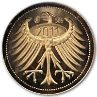 Deutschland - Das Deutsche Geld in Gold: 5 DM - Gold im Online-Shop www ...
