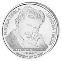 Serbien - 100 Dinara Nikola Tesla Die Teslaspule (The Tesla Coil) 2023 ...