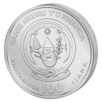 Ruanda - 100 RWF African Ounce Leopard 2024 - 1 Oz Platin im Online ...
