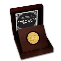 Niue - 250 NZD Celestial Animals Turtle 2021 - 1 Oz Gold im Online-Shop ...