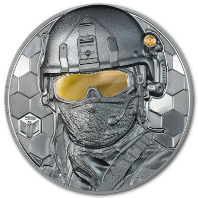 Cook Island - 500 CID Special Forces - Real Heroes 2022 - 5 Oz Gold