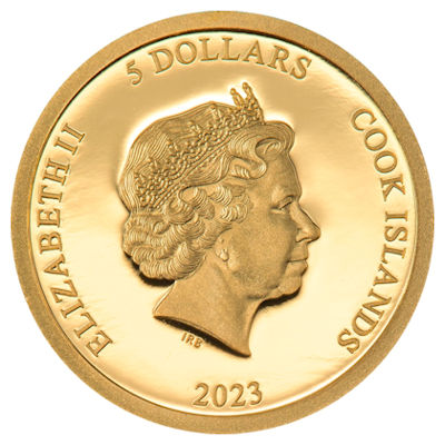 Cook Island - 5 CID Sparta 2023 - 0,5g Gold PP