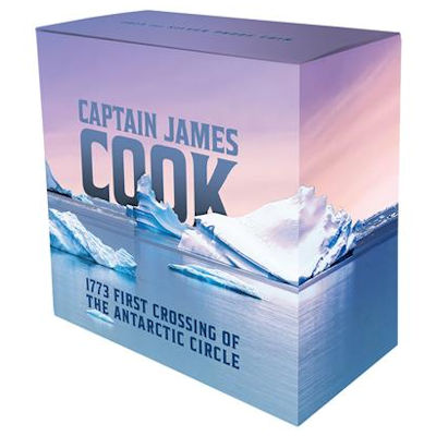 Niue - 1 NZD Captain Cook 250 Jahre Antarctic Adventure 2023 - 1 Oz ...