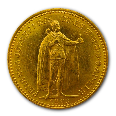 Ungarn - 20 Kronen - 6,09g Goldmünze