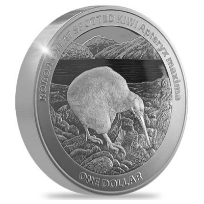 Neuseeland - 1 NZD Kiwi 2024 - 1 Oz Silber Blister